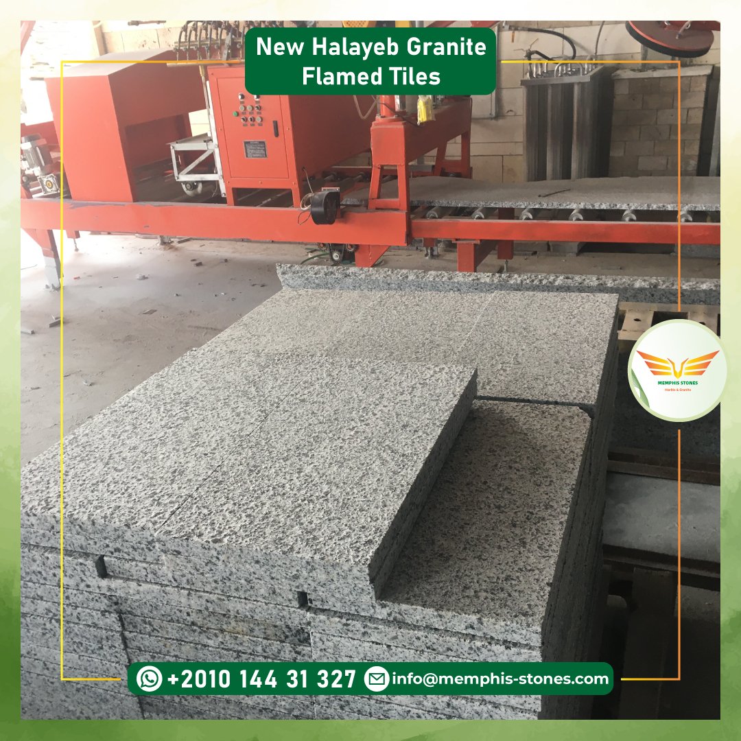 New Halayeb Granite Flamed Tiles | Egyptian Granite | Memphis Stones ...